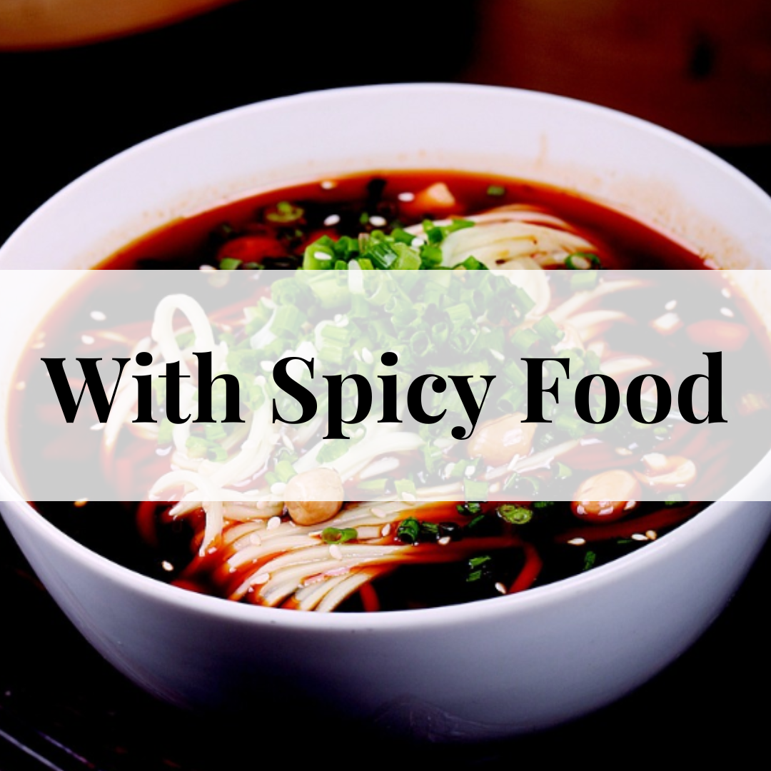 With Spicy Food – Sake Trend